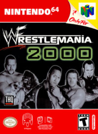 N64 – WWF Wrestlemania 2000 (front) - Retro Game Cases