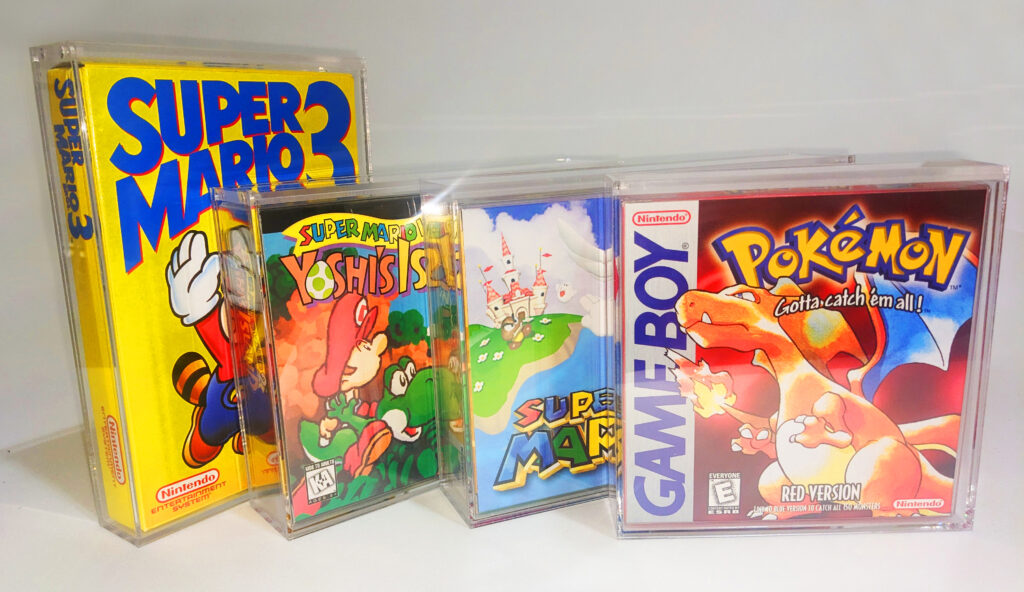Acrylic Box Protectors Now Available! - Retro Game Cases