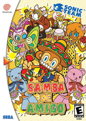 Dreamcast – Samba de Amigo (front) - Retro Game Cases