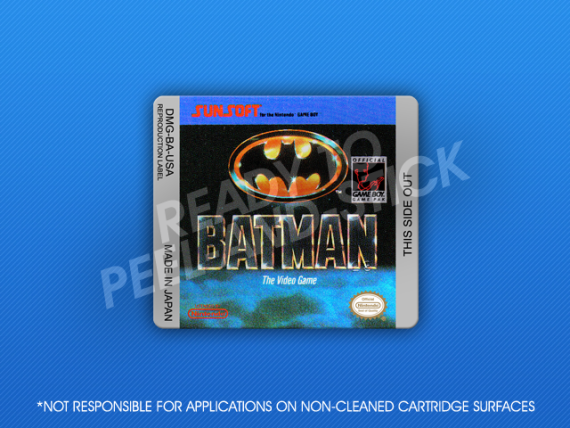 Labels - Gameboy - Retro Game Cases