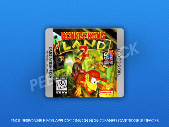 Labels - Gameboy | Retro Game Cases