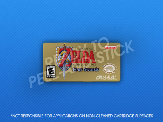 Labels - Gameboy Advance - Retro Game Cases