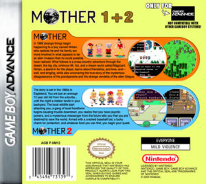 Mother 1+2 - Retro Game Cases 🕹️