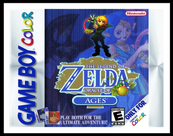 GameBoy Color – Legend of Zelda, The: Oracle of Ages Poster - Retro ...