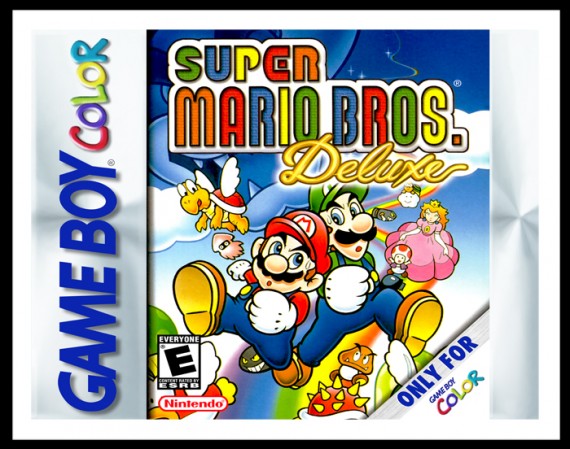 GameBoy Color – Super Mario Bros. Deluxe Poster - Retro Game Cases 🕹️
