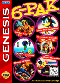 6-Pak - Retro Game Cases 🕹️