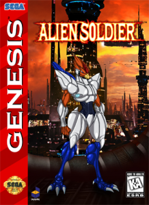 Sega Genesis - Alien Soldier Custom Game Case | Retro Game Cases