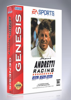 Mario Andretti Racing - Retro Game Cases 🕹️