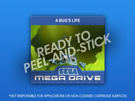 Labels - Mega Drive - Retro Game Cases