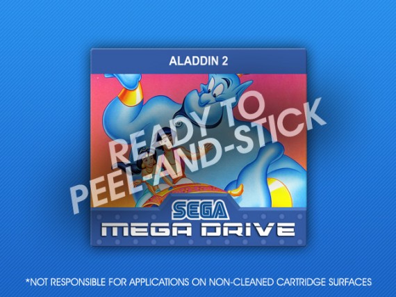 Labels - Mega Drive - Retro Game Cases