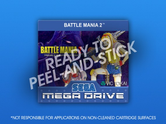 Labels - Mega Drive - Retro Game Cases