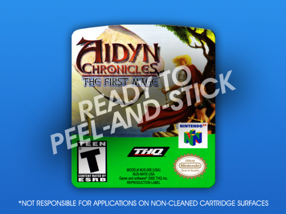 Labels - N64 - Retro Game Cases