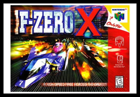 F-Zero X Poster - Retro Game Cases 🕹️