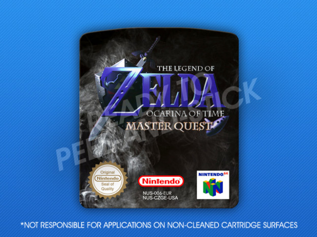 N64 - Legend of Zelda: Ocarina of Time Master Quest (PAL) Label - Retro ...