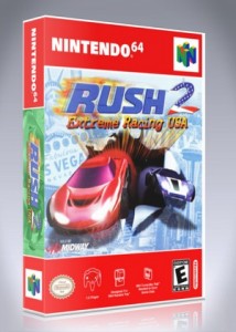 Rush 2: Extreme Racing USA - Retro Game Cases 🕹️