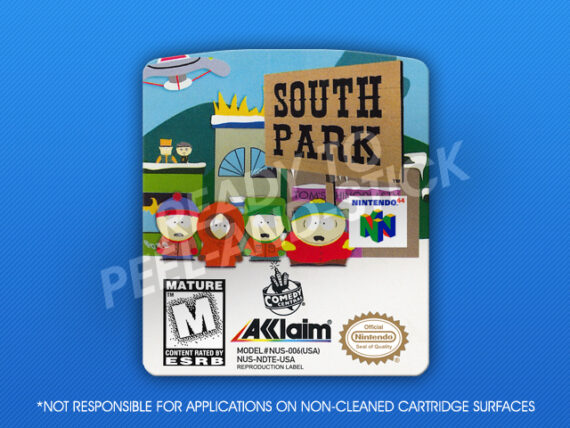 N64 - South Park Label - Retro Game Cases 🕹️