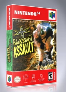 WCW Backstage Assault - Retro Game Cases 🕹️