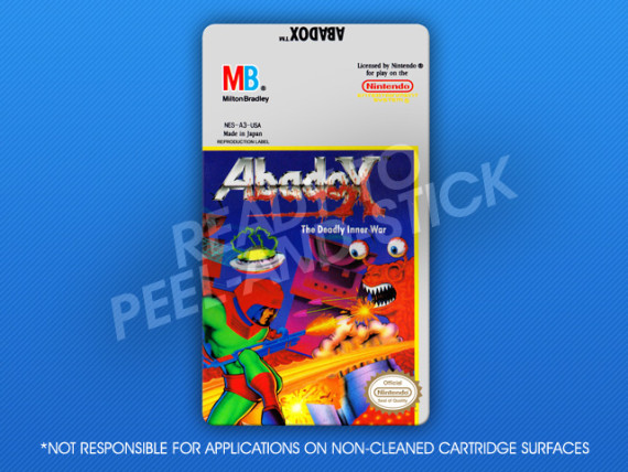 Labels - NES - Retro Game Cases