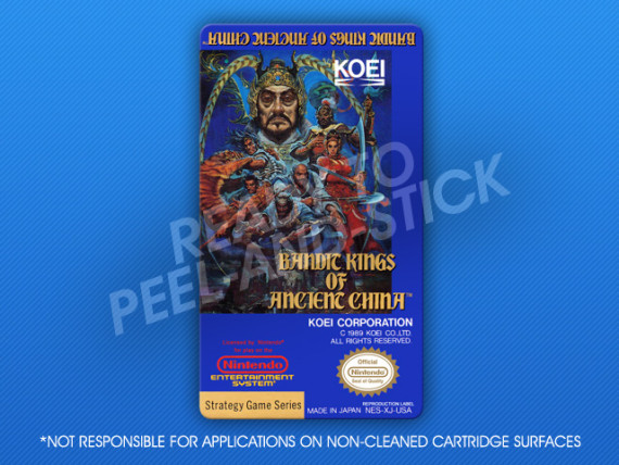 Bandit Kings of Ancient China - Retro Game Cases 🕹️