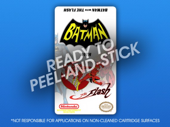 Batman With The Flash - Retro Game Cases 🕹️