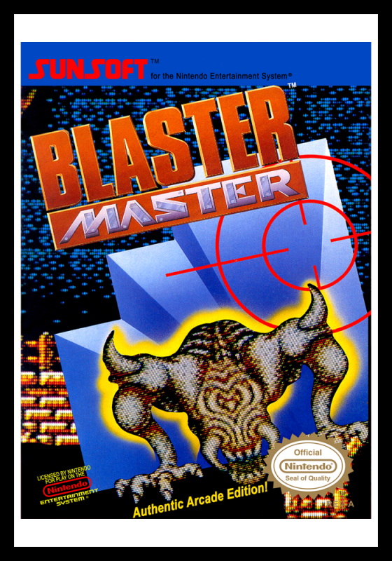 NES – Blaster Master Poster - Retro Game Cases 🕹️
