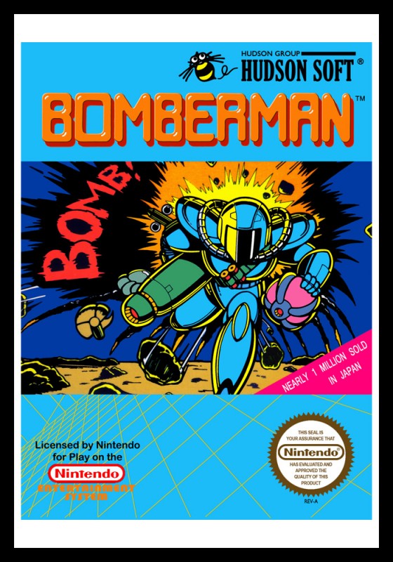 NES – Bomberman Poster - Retro Game Cases 🕹️