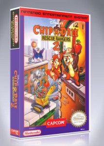 NES - Chip 'n Dale Rescue Rangers 2 Custom Game Case | Retro Game Cases