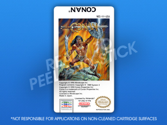 Conan - Retro Game Cases 🕹️