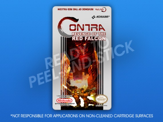 Contra: Revenge of the Red Falcon - Retro Game Cases 🕹️