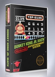 Donkey Kong Jr. Math - Retro Game Cases 🕹️