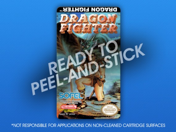 Dragon Fighter - Retro Game Cases 🕹️