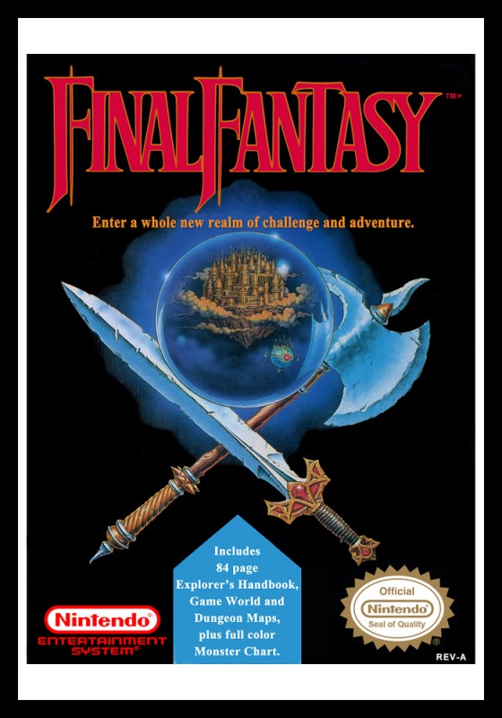 NES – Final Fantasy | Retro Game Cases
