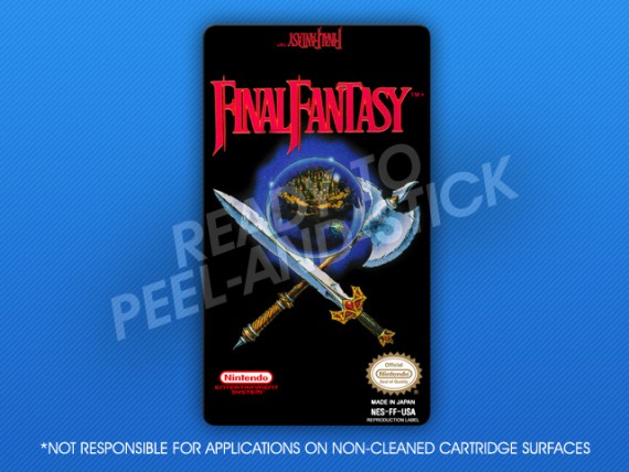 Final Fantasy - Retro Game Cases 🕹️