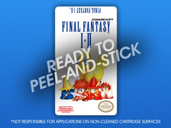 Final Fantasy I & II - Retro Game Cases 🕹️