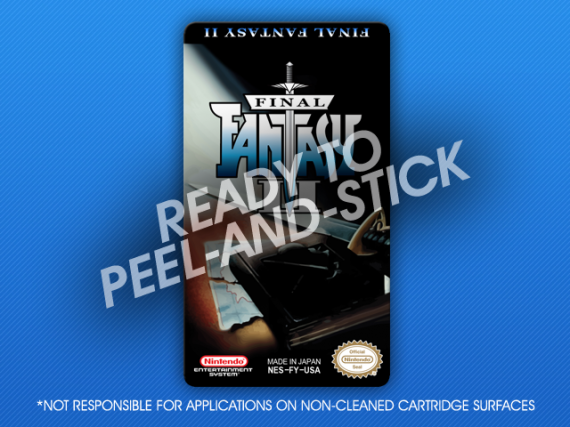 Final Fantasy II - Retro Game Cases 🕹️