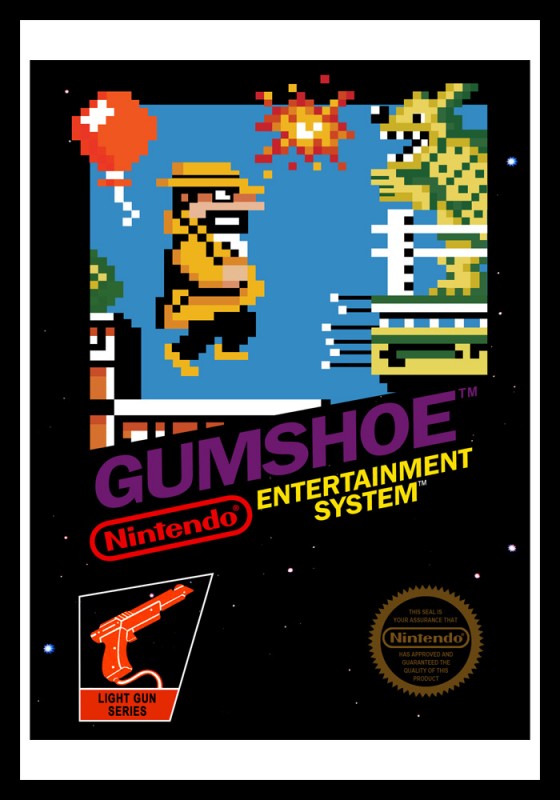NES – Gumshoe Poster - Retro Game Cases 🕹️