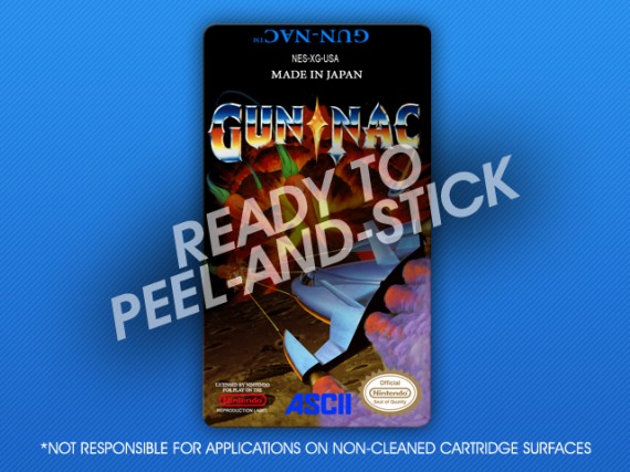 Gun-Nac - Retro Game Cases 🕹️