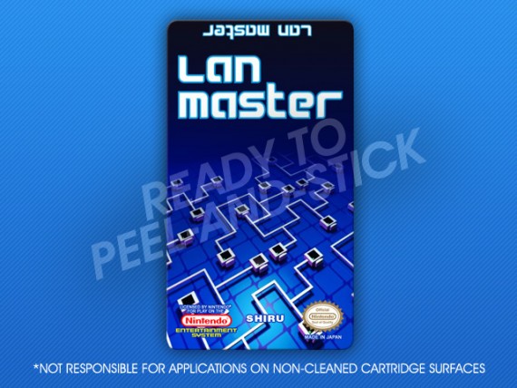Lan Master - Retro Game Cases 🕹️