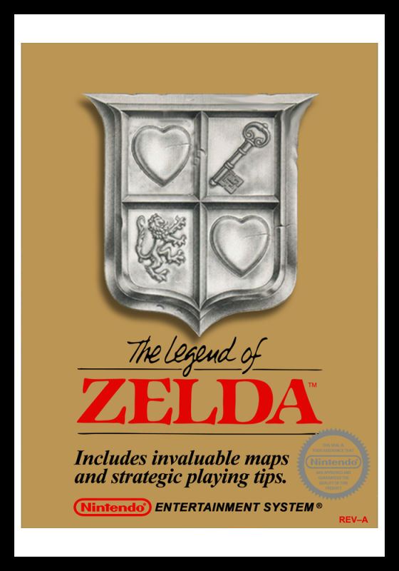 NES – Legend of Zelda, The Poster - Retro Game Cases 🕹️