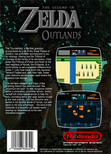 Legend of Zelda, The: Outlands - Retro Game Cases 🕹️