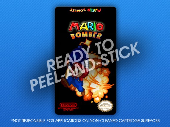 Mario Bomber - Retro Game Cases 🕹️