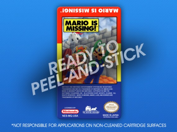 Mario Is Missing! - Retro Game Cases 🕹️