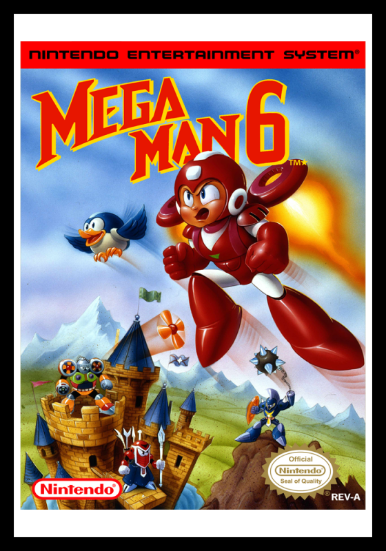 NES – Mega Man 6 Poster - Retro Game Cases 🕹️