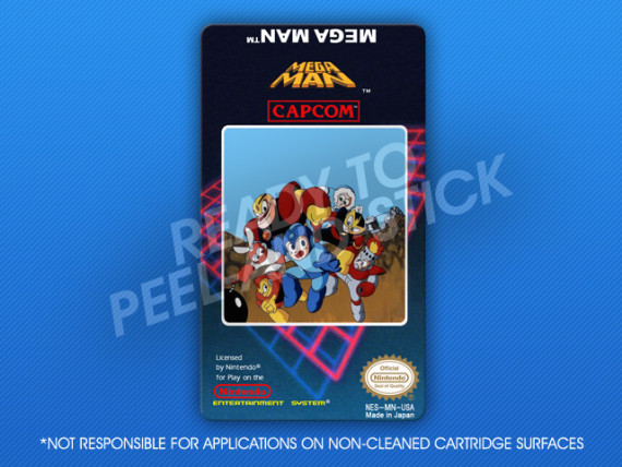 Mega Man - Retro Game Cases 🕹️