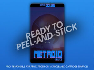 NES – Metroid Deluxe Label - Retro Game Cases