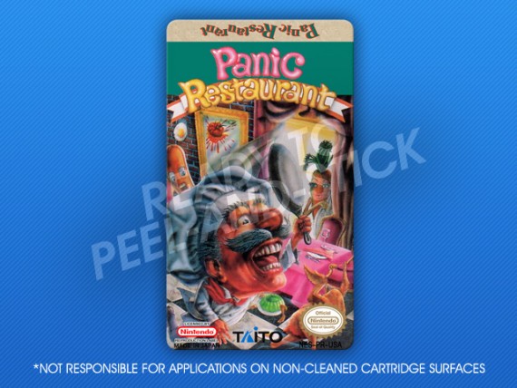 Panic Restaurant - Retro Game Cases 🕹️