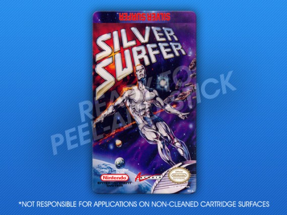 Silver Surfer - Retro Game Cases 🕹️