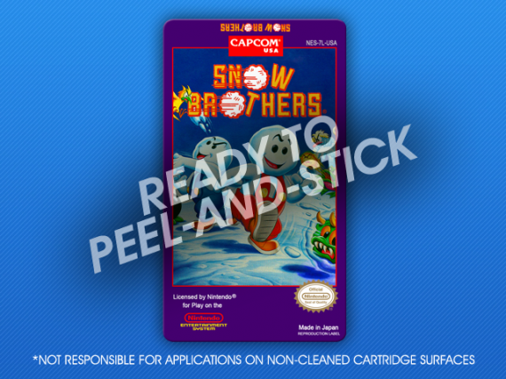 Snow Brothers - Retro Game Cases 🕹️