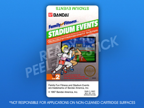 Stadium Events - Retro Game Cases 🕹️