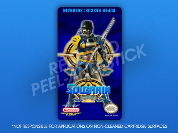 Super Rescue: Solbrain - Retro Game Cases 🕹️